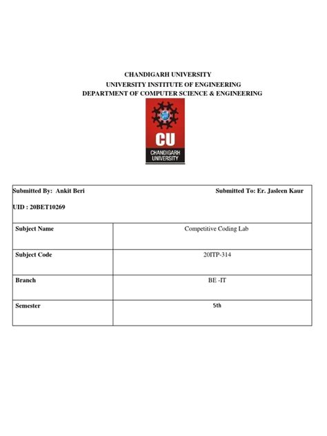 Exp 11 20bet1069 D Pdf Matrix Mathematics Parameter Computer Programming