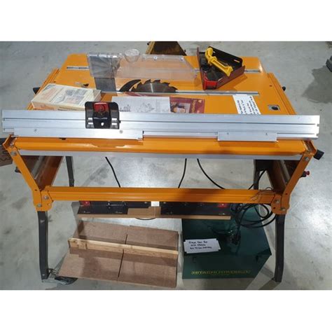 Triton 2000 Work Centre With Hitachi Circular Saw
