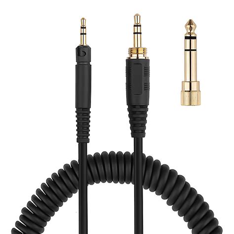 Headset Cable For Ath M50x M40x Earphone Cable With 3 5mm To 6 5mm Adapter Fruugo Uk