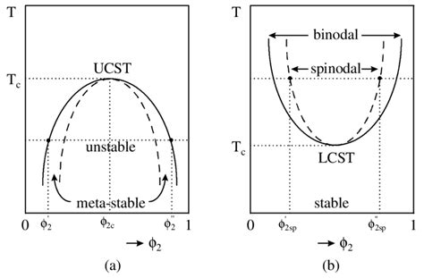 1 Liquid Liquid Phase Behaviour Of Binary Mixtures A Upper Critical