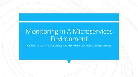 Devops Underground Microservices Monitoring Ppt