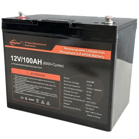 ≡ Аккумулятор LiFePO4 12V 100AH Jsdsolar купить в Киеве, Украине