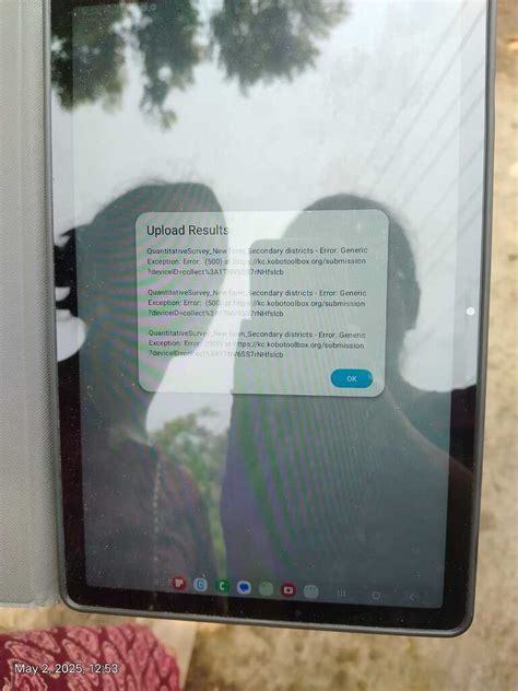 Error While Form Submission From Kobocollect Android App To The Server