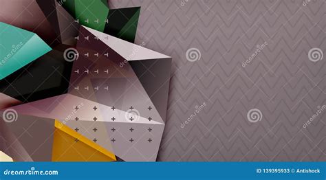 Low Poly Design 3d Triangular Shape Background Mosaic Abstract Design