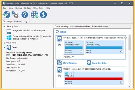 8 free disk cloning imaging backup and restore freeware