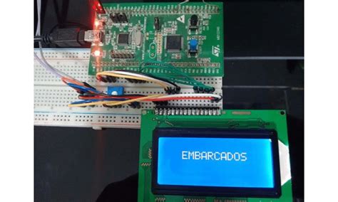 STM32F0DISCOVERY LCD Projeto Exemplo Embarcados