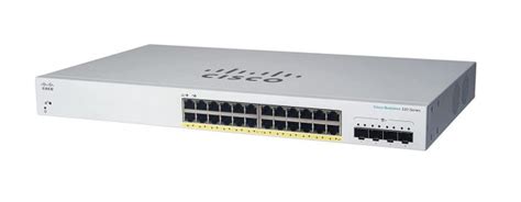 מתג Cisco 24 Port Gigabit PoE Smart Switch CBS220 24P 4G EU א א סיגמה בעמ