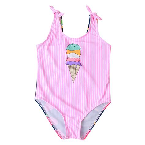 Girls Swimsuits Sleeveless Swimwear Bathing Suit