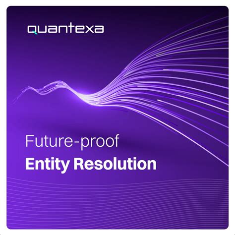 Quantexa On Linkedin How Entity Resolution Improves Data Quality