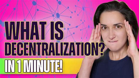 What Is Decentralization Cryptocurrency Blockchaintechnology Shorts Youtube