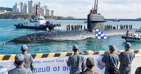 美 핵잠수함 부산 입항 전격 공개…강력한 대북 경고