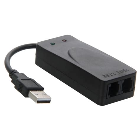 USB 2 0 56K External Dual Port Fax Modem Alexnld Com