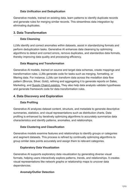 Leveraging Generative Ai For Data Analysis And Modeling Pdf