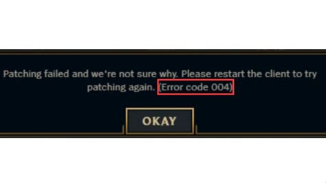 Every League Of Legends Error Code And How To Fix Them Backdash