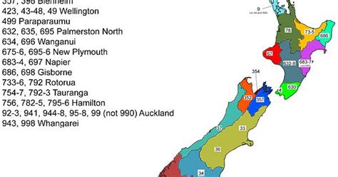Nz Phone Code Map Album On Imgur