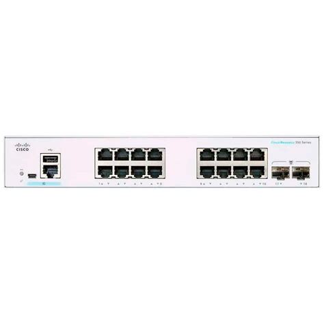 Fotos Cbs350 16t 2g Cisco Switch Business 16 Portas Lan Gigabit