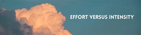 The T Junction On Linkedin Effort Versus Intensity How To Reframe