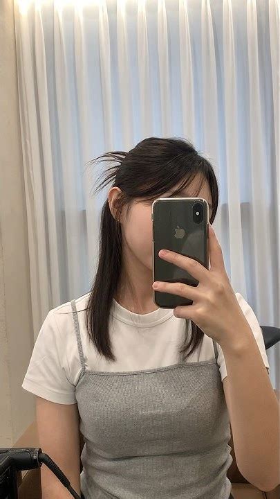 실패없는 반묶음헤어 스타일링 셀프헤어 예쁘게머리묶기 중단발스타일 레이어드컷 Youtube