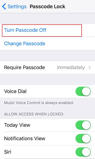 Step By Step Guide To Turn Passcode Off On IPhone
