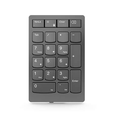 Lenovo Go Wireless Numeric Keypad Portable 21 Key Keypad Lenovo Angola