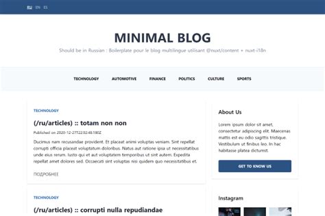 Top Blog Nuxt Templates With Charts Ui Kits And More