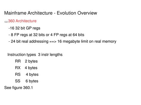 Ppt Mainframe Architecture Evolution Overview Powerpoint Presentation Id 9425995