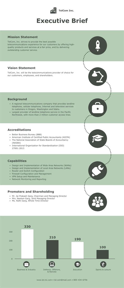 Executive Brief Example Template Venngage