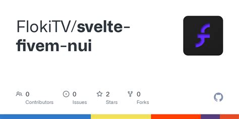 GitHub FlokiTV Svelte Fivem Nui