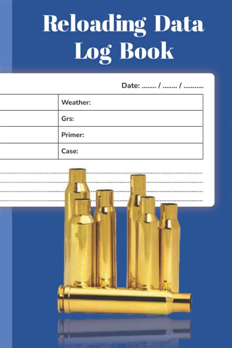 Reloading Data Log Book Pub Medait 9798738130878 Books
