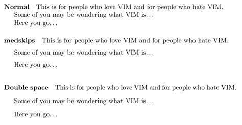How Should I Do Manual Line Breaks TeX LaTeX Stack Exchange