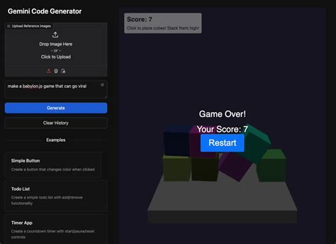 The New Gemini 20 Flash Thinking Model In Coder Mode Built A Working