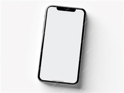 Premium Photo A Blank Screen Iphone Mockup