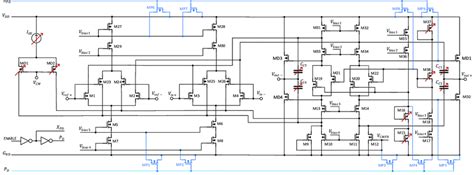 Transistor Level Schematic Diagram Of The Fully Differential