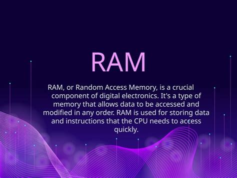 Randam Access Memory Pptx