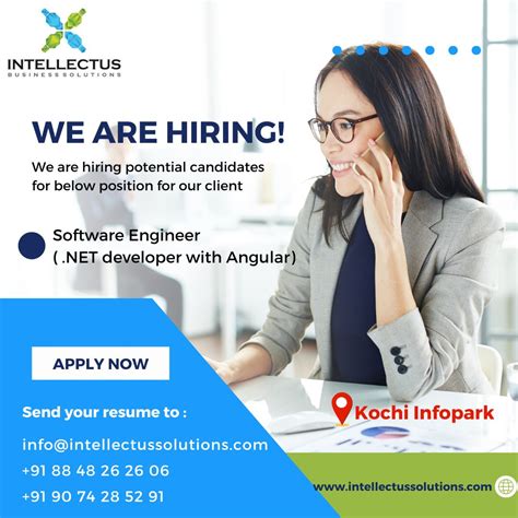 Dotnetdeveloper Angulardeveloper Itjobs Infoparkkochi