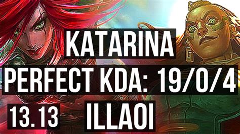 Kata Vs Illaoi Top 1904 Legendary Quadra 7 Solo Kills 600