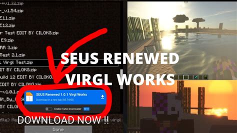 Seus Renewed Work In Virgl No Clickbait Link In Description Pojav Launcher Indonesia