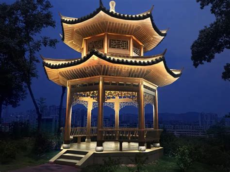 景观亭夜景夜景图风景第5页大山谷图库