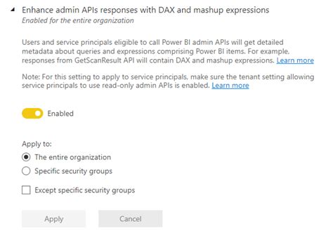 admin api admin settings microsoft fabric microsoft learn