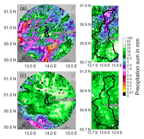 Spatial Patterns Of Total Precipitation Measured By The X Band Radar Spatial Patterns Of Total Precipitation Measured By The X Band Radar