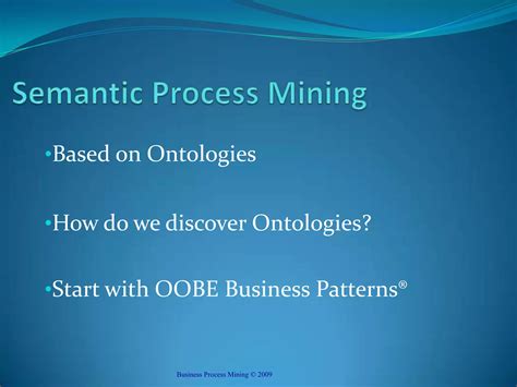 Ontologies And Process Mining Pptx Databases Computer Software And Applications