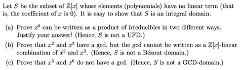 Solved Let S Be The Subset Of Z X Whose Elements Chegg Com