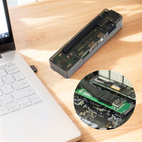 Jual Exp Gdc Oculink Gpu Dock With M 2 M Key To Oculink Aapter External Laptop Docking Station