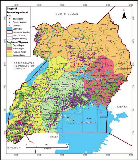 Spatial Inequalities In The Distribution Of Secondary Schools Download Scientific Diagram