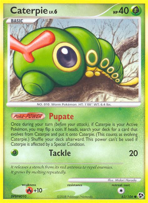 Caterpie Card Pokemon