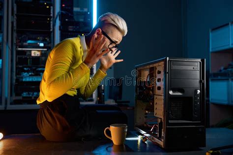 Female Computer Nerd