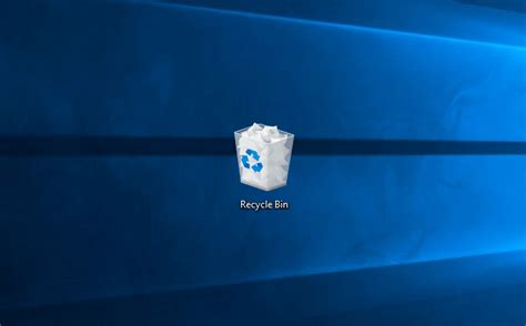 How To Remove Recycle Bin From Desktop In Windows
