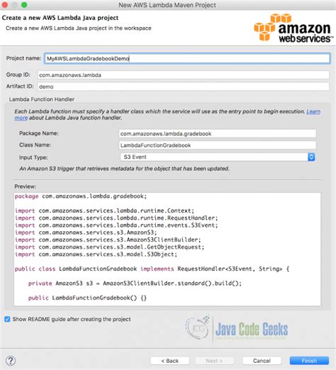 Tutorial How To Use Aws Lambda With S3 For Real Time Data Processing Java Code Geeks
