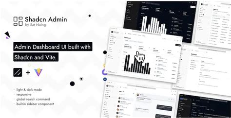 Shadcn Admin：高效的react管理后台模板 科技师
