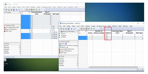 Is All Lost Because Of Missing Data Jmp User Community